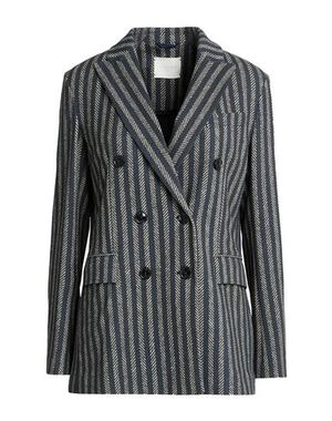 CIRCOLO 1901 Blazer Size Cotton, Elastane - Navy