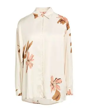 OTTOD'AME Viscose Floral Print Shirt