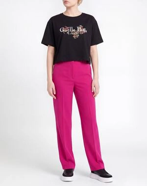GAELLE PARIS Cotton T-shirt With Logo Print