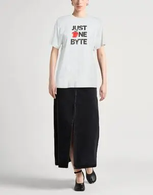 Coperni Organic Cotton T-shirt With "just One Byte" Print