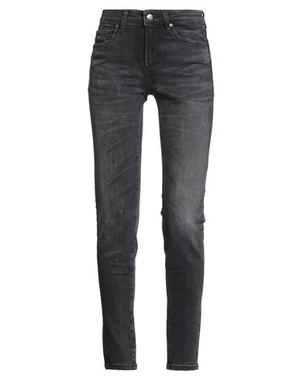 ARMANI EXCHANGE Woman Jeans Black Size 27 Cotton, Elastane