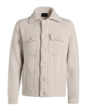 ROBERTO COLLINA Merino Wool And Cashmere Cardigan