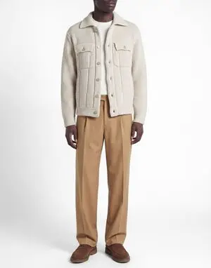 ROBERTO COLLINA Merino Wool And Cashmere Cardigan