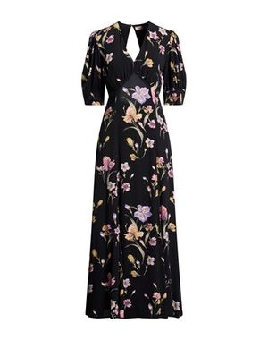 TWINSET Maxi Dress Size Viscose - Black