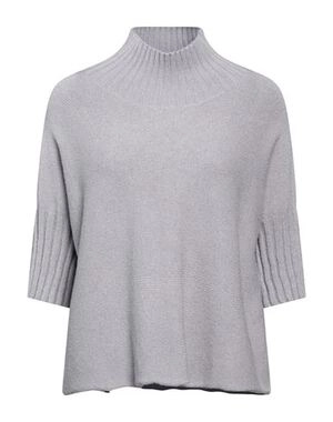 MANILA GRACE Turtleneck Size Viscose, Polyester, Polyamide - Grey