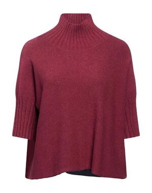 MANILA GRACE Turtleneck Size Viscose, Polyester, Polyamide - Red
