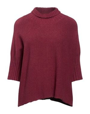MANILA GRACE MANILA GRACE Knitted Turtleneck With 3/4 Sleeves