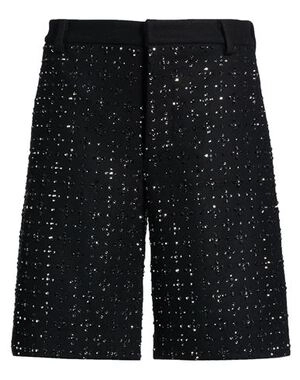 TOD'S Shorts & Bermuda Shorts Size Virgin Wool, Polyamide - Black