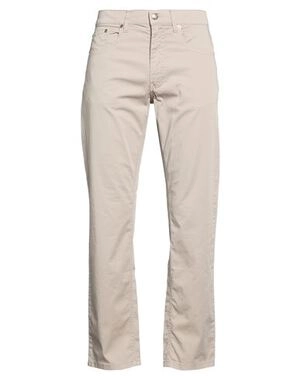 HARMONT & BLAINE Cotton Stretch Pants - Light Grey