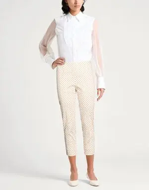Peserico Polka Dot Tapered Cropped Pants