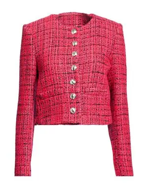Patrizia Pepe Tweed Bouclé Cropped Jacket
