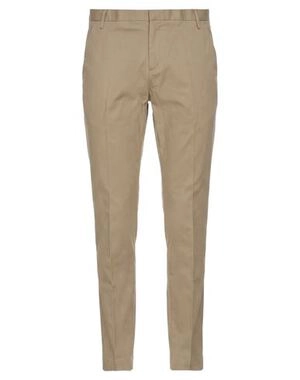 ENTRE AMIS Cotton Gabardine Chinos - Beige