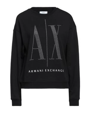 Armani Exchange Sweatshirt Size Cotton, Elastane - Black