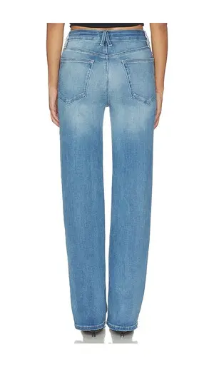 Good American Soft Tech True Straight Jeans