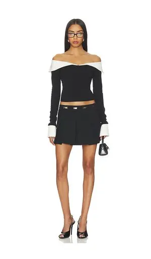 ANONIE Jade Top In ,white