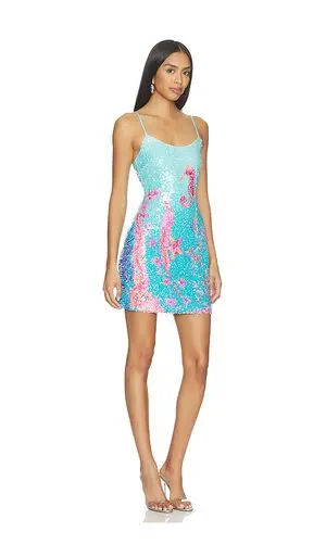 ELLIATT Sequin Embellished Mini Dress