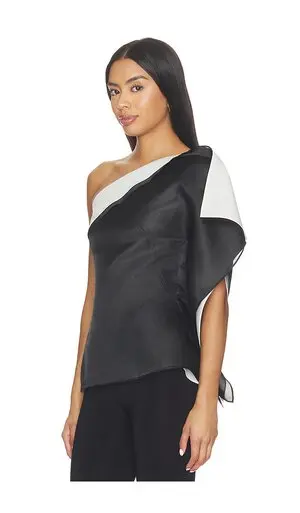 RÓHE Sculptural Double Layered Top
