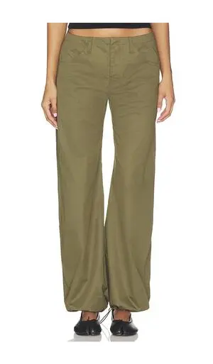 EB DENIM Isla Cinch Pant In Olive