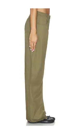 EB DENIM Isla Cinch Pant In Olive