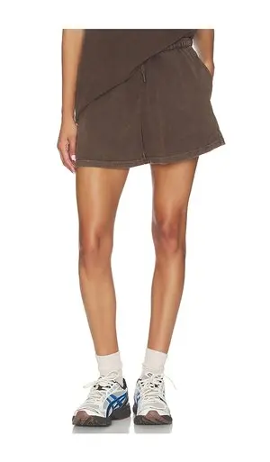 The Upside Soho Dolci Short In Brown - Cocoa