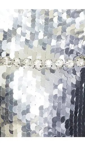 Retrofete Aderyn Sequin Embellished Mini Dress - Silver