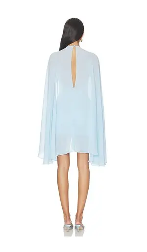 LOVERS AND FRIENDS X Rita Mini Dress With Cape Effect