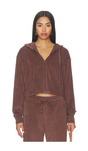 Year Of Ours Terry Classic Zip Up Sweatshirt