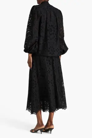 Zimmermann Broderie Anglaise Cotton Blouse