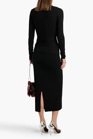 Rabanne Ruched Stretchjersey Top
