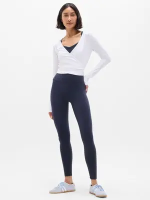 Athleta Salutation High Rise Legging Navy