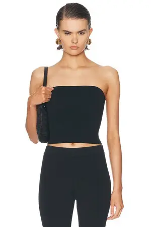 SKIMS Refined Knit Tube Top