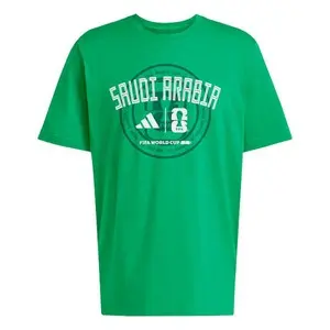 Adidas Saudi Arabia National Team 2026 Fifa World Cup Qualifier T-shirt - Green