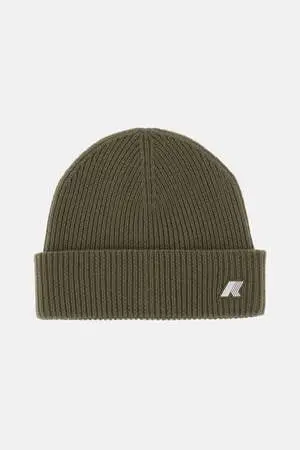 K-WAY Wool Beanie Brice Cardigan - Green