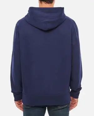 Polo Ralph Lauren Embroidered Logo Hoodie - Blu