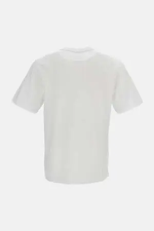 Maison Kitsuné Regular-fit T-shirt Fox Head - White