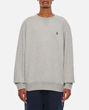 Polo Ralph Lauren Polo Ralph Lauren Crewneck Sweatshirt With Embroidered Logo Grigio