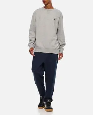 Polo Ralph Lauren Crewneck Sweatshirt With Embroidered Logo - Grigio