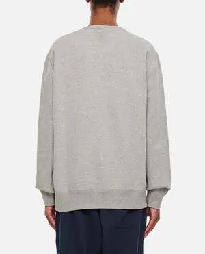 Polo Ralph Lauren Crewneck Sweatshirt With Embroidered Logo - Grigio