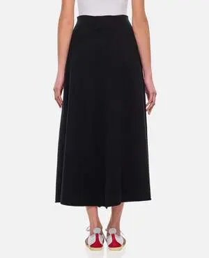 Extreme Cashmere Skirt Ease" Cashmere Stretch Maxi Skirt