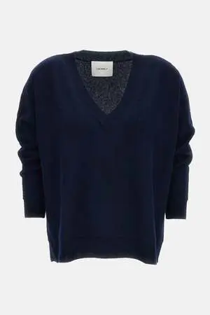 LISA YANG Kenny V-neck Sweater - Blue