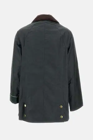 Barbour Cotton Jacket With Corduroy Collar