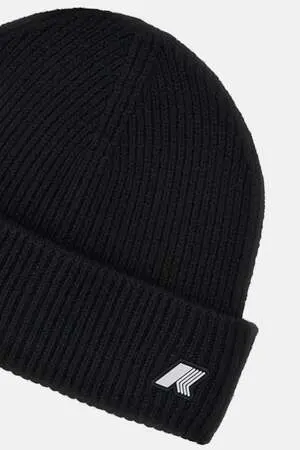 K-WAY Brice Wool Beanie - Black