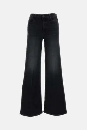 MOTHER Jeans 'the Roller Sneak - Black