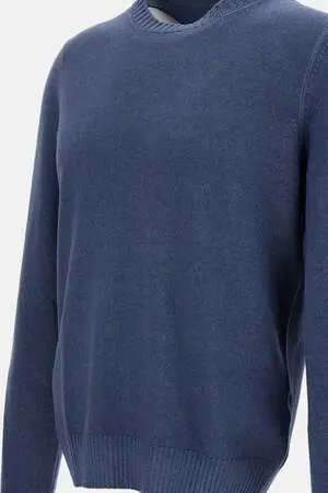 GRAN SASSO Crew Neck Sweater With Brushed Finish