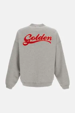 GOLDEN GOOSE Oversized Crew-neck Sweatshirt With Logo