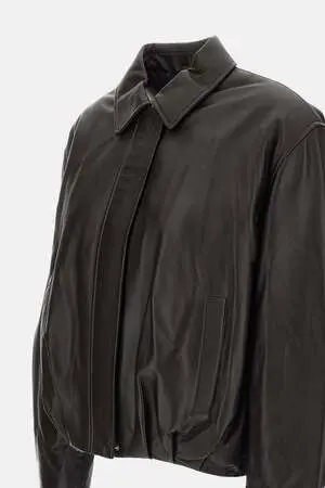 ARMA Melis Lamb Butter Leather Jacket - Marrone