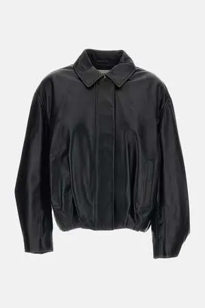 ARMA Melis Lamb Butter Leather Jacket - Black