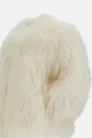MARTHA LOUIS Mongolian Fur Coat