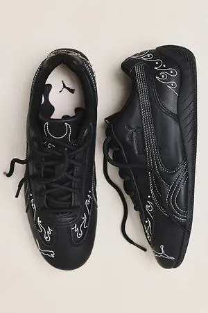 PUMA Speedcat Embellished Sneakers - Black