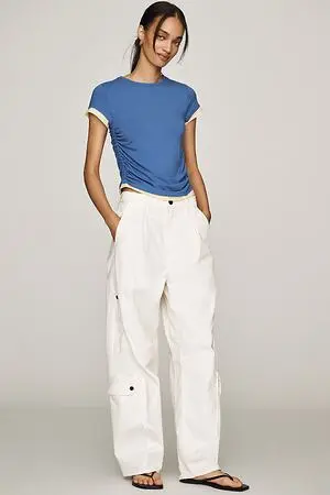 Anthropologie Evan Cched Ba Tee - Blue